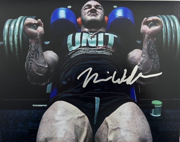NICK WALKER SIGNED 8x10 PHOTO BODYBUILDER AUTOGRAPH AUTHENTIC COA ...