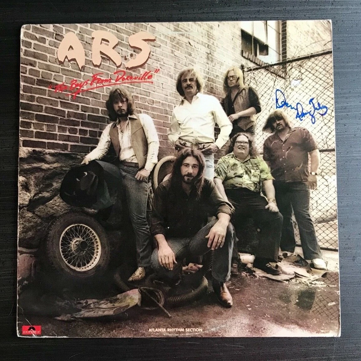* DEAN DAUGHTRY * signed vinyl album * ATLANTA RHYTHM SECTION * PROOF ...