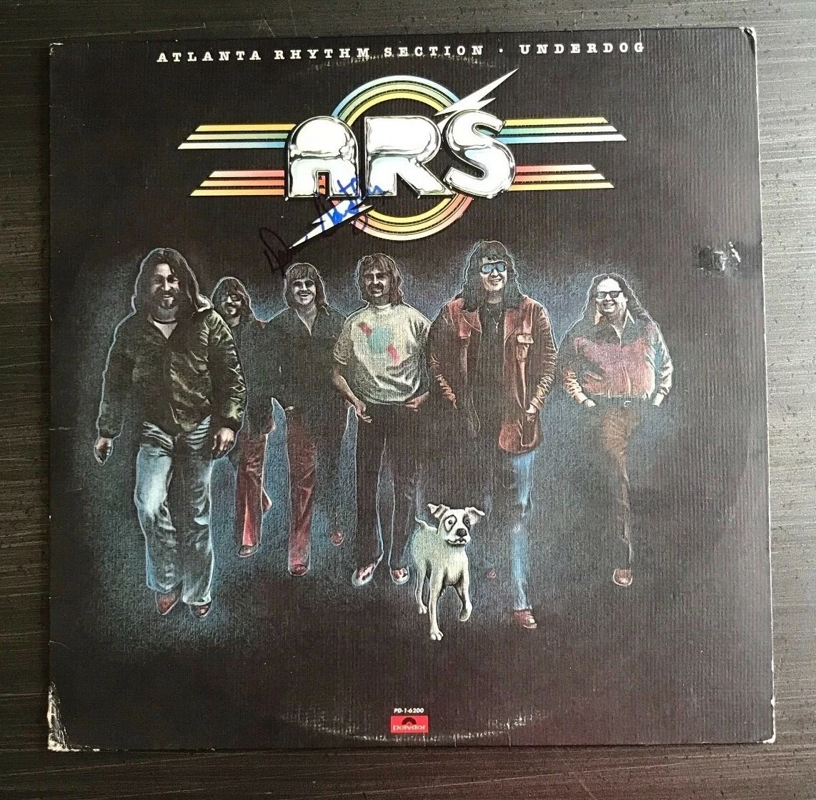 * DEAN DAUGHTRY * signed vinyl album * ATLANTA RHYTHM SECTION * PROOF ...