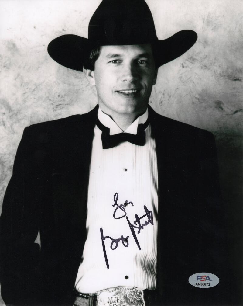 George Strait Signed Autograph 8x10 Photo - Ocean Front Property w/ PSA ...