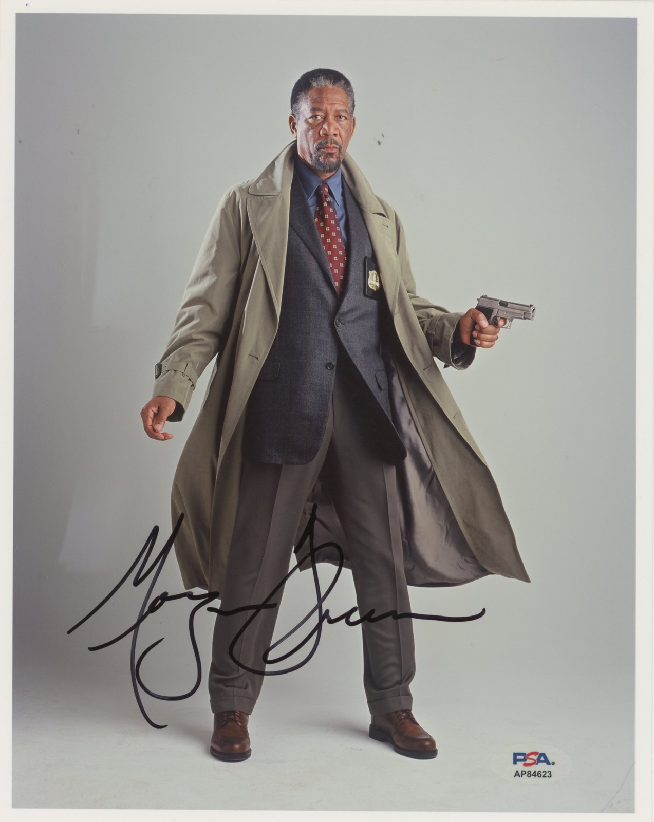 Morgan Freeman Along Came A Spider Authentic Signed 8x10 Photo PSA/DNA ...