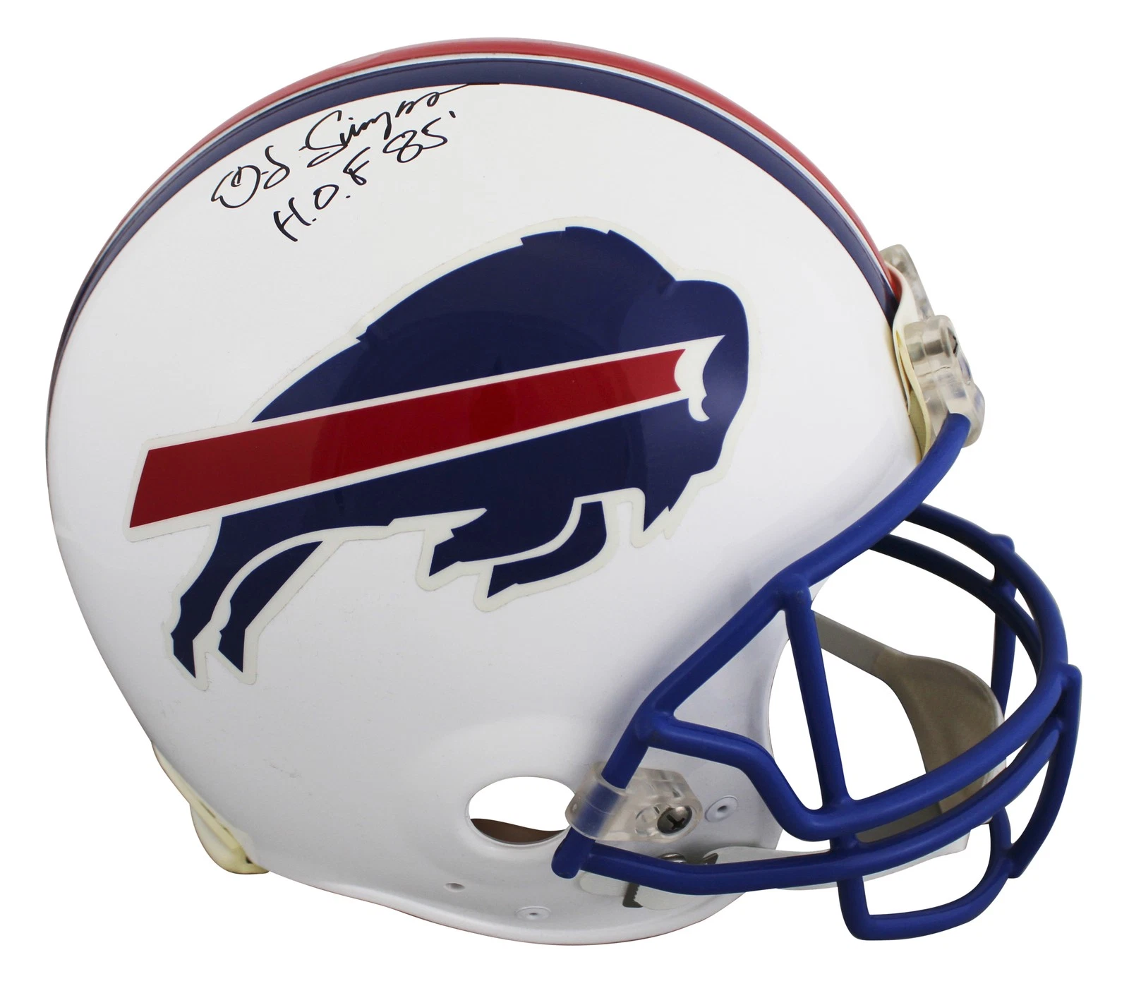 Bills O.J. Simpson "HOF 85" Signed Full Size Proline Helmet BAS #C76015 ...