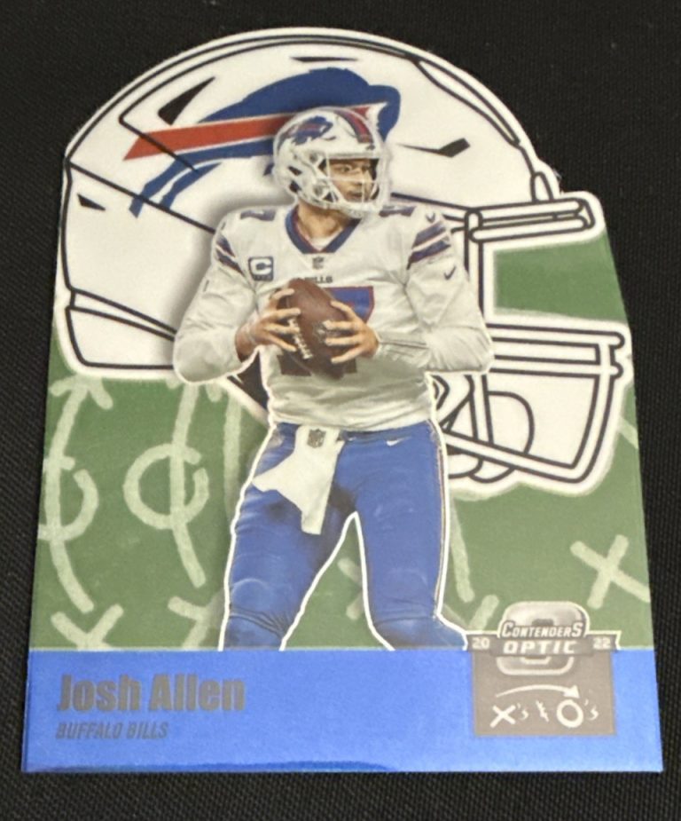 2022 Contenders Optic X-O Blue Josh Allen 82/99 #XO-1 | Autographia