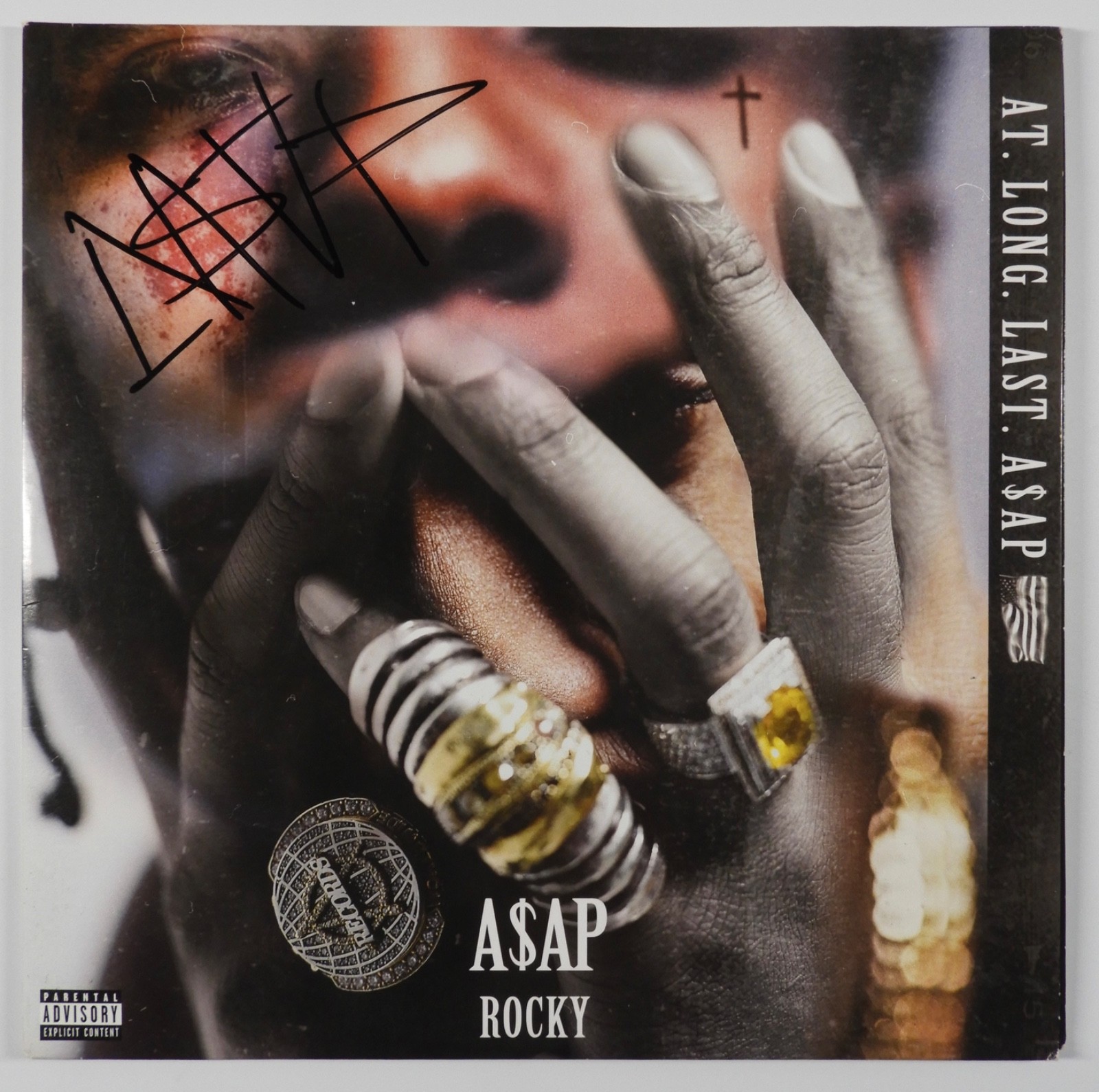 A$AP Rocky JSA Signed Autograph Record Album At Long Last ASAP ...