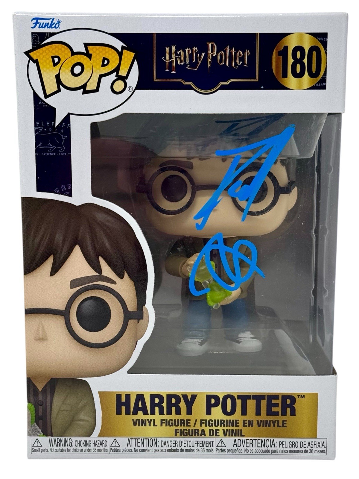 Daniel Radcliffe Signed Harry Potter Funko Pop #180 Autograph Figure ...