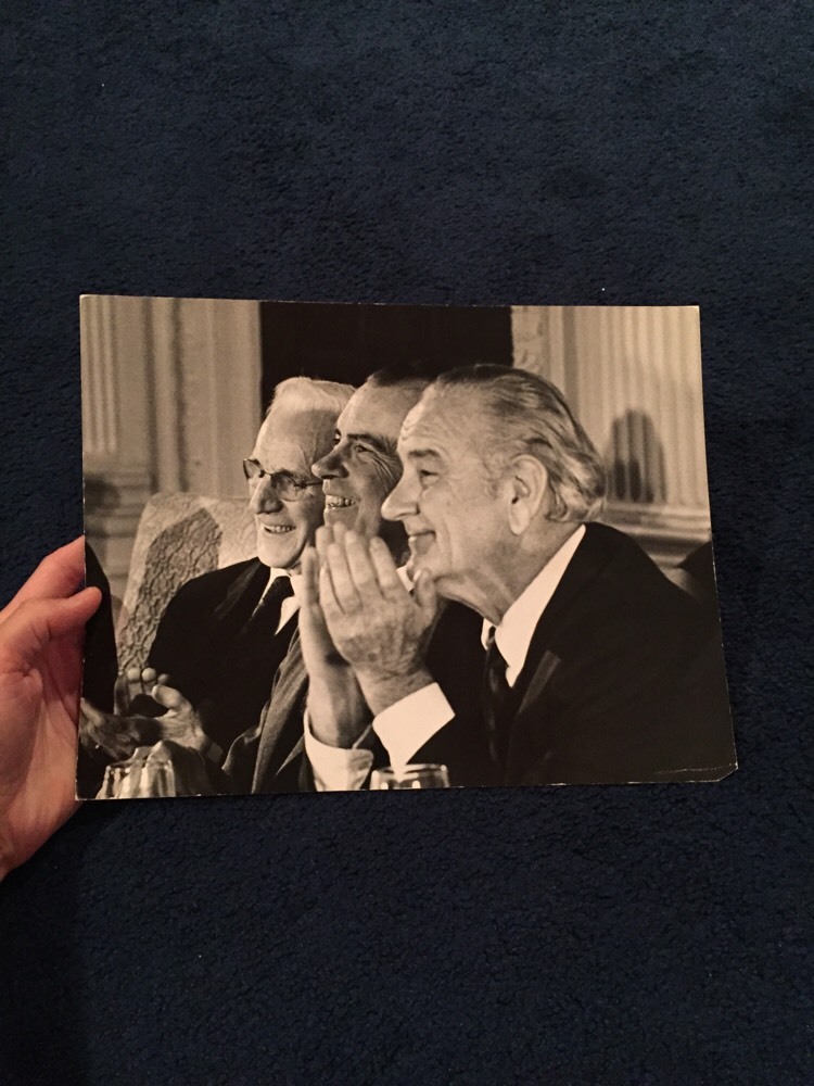 1970 Richard Nixon U.S. President Type I Official White House Photo ...
