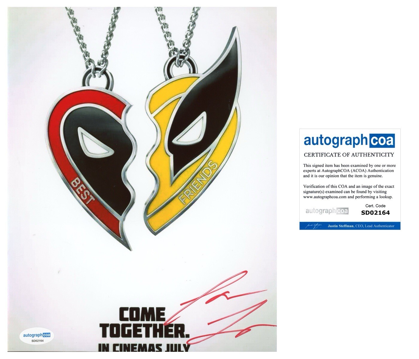 Shawn Levy ‘Deadpool & Wolverine’ Director Signed 8x10 Photo ACOA ...