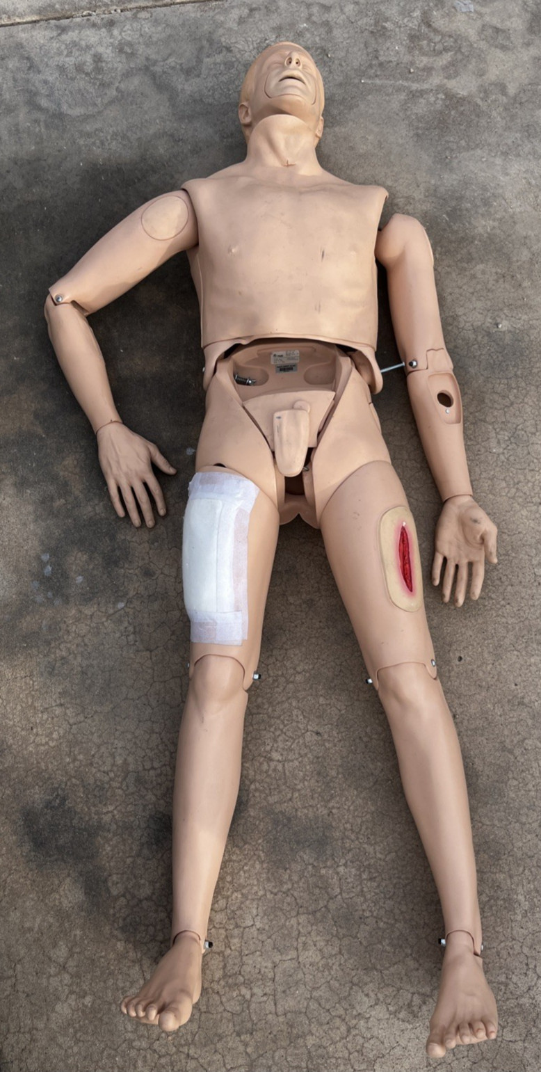 Laerdal SimMan Medical Training Manikin Adult Male Patient Simulator ...