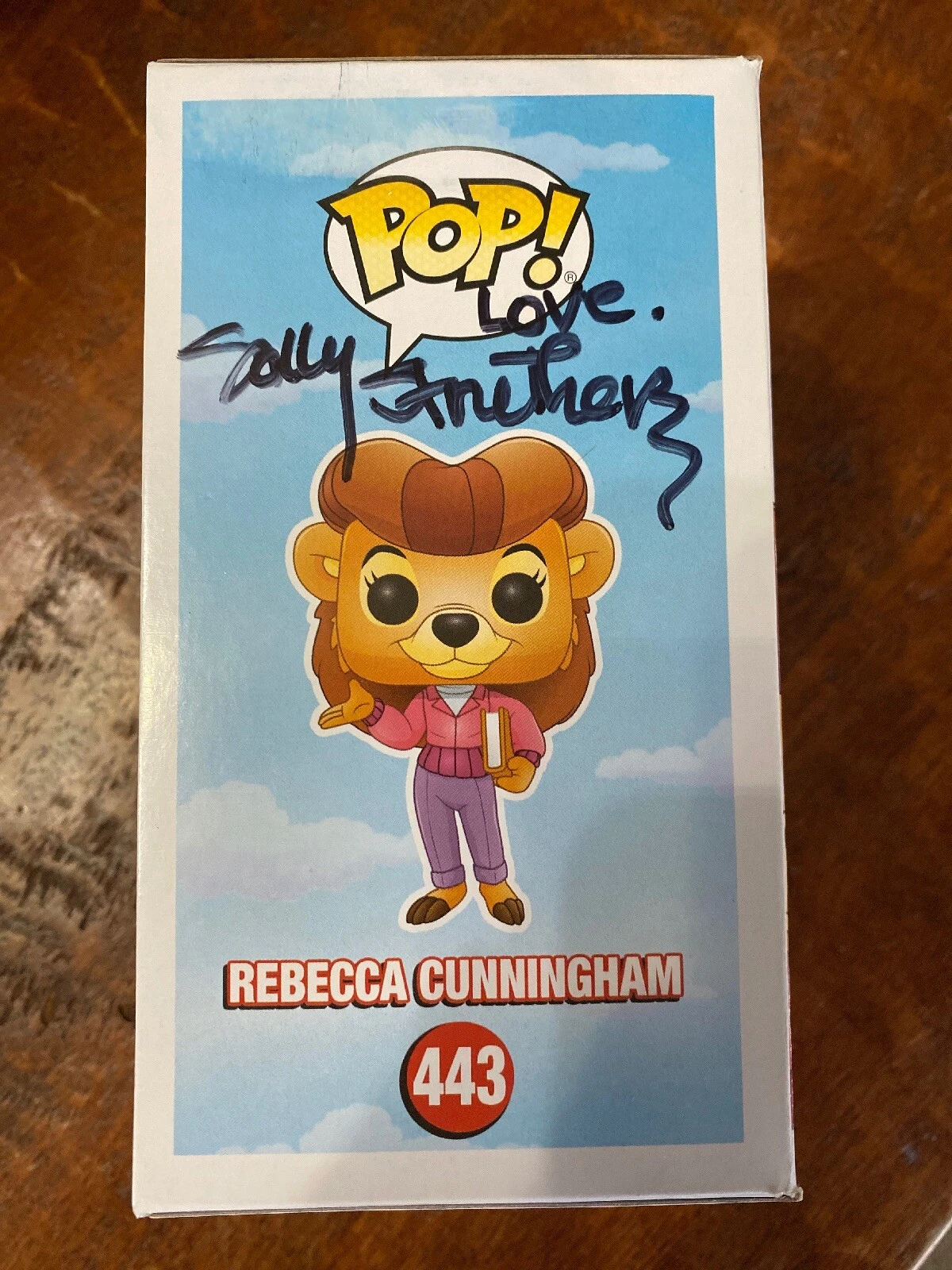 Sally Struthers Signed Talespin Rebecca Cunningham Funko POP Psa Dna ...