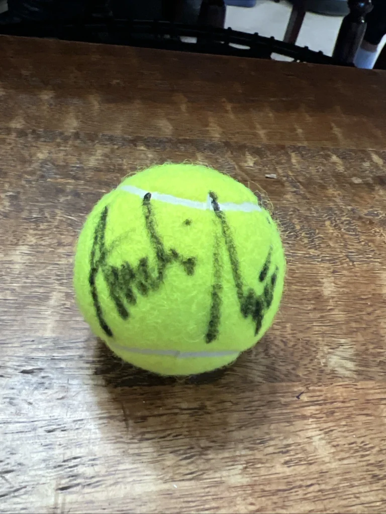 Andre Agassi Signed Tennis Ball JSA Coa Penn Autographed | Autographia