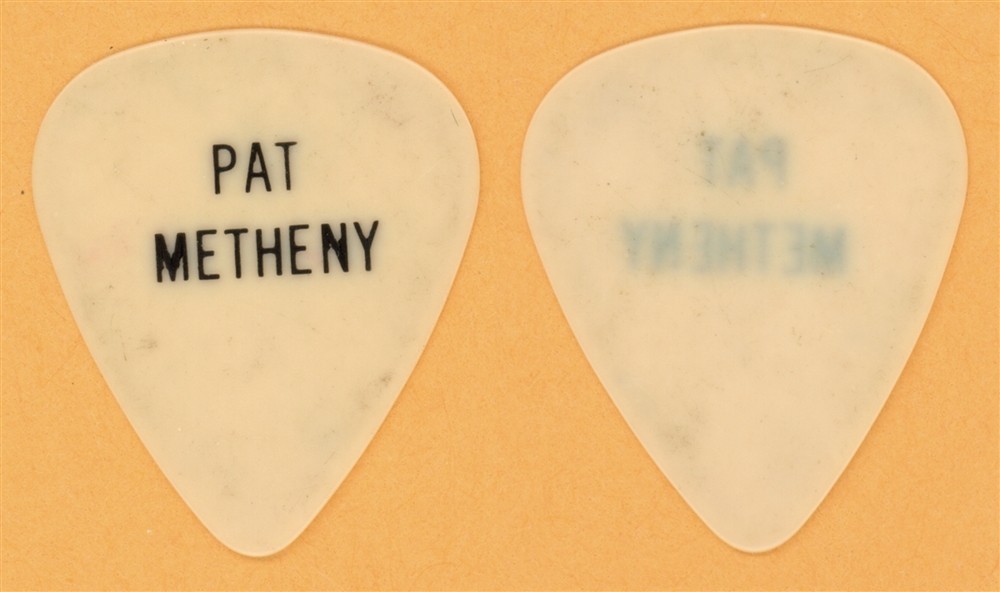 Pat Metheny Group Vintage Guitar Pick - 1989 Letter from Home Tour ...