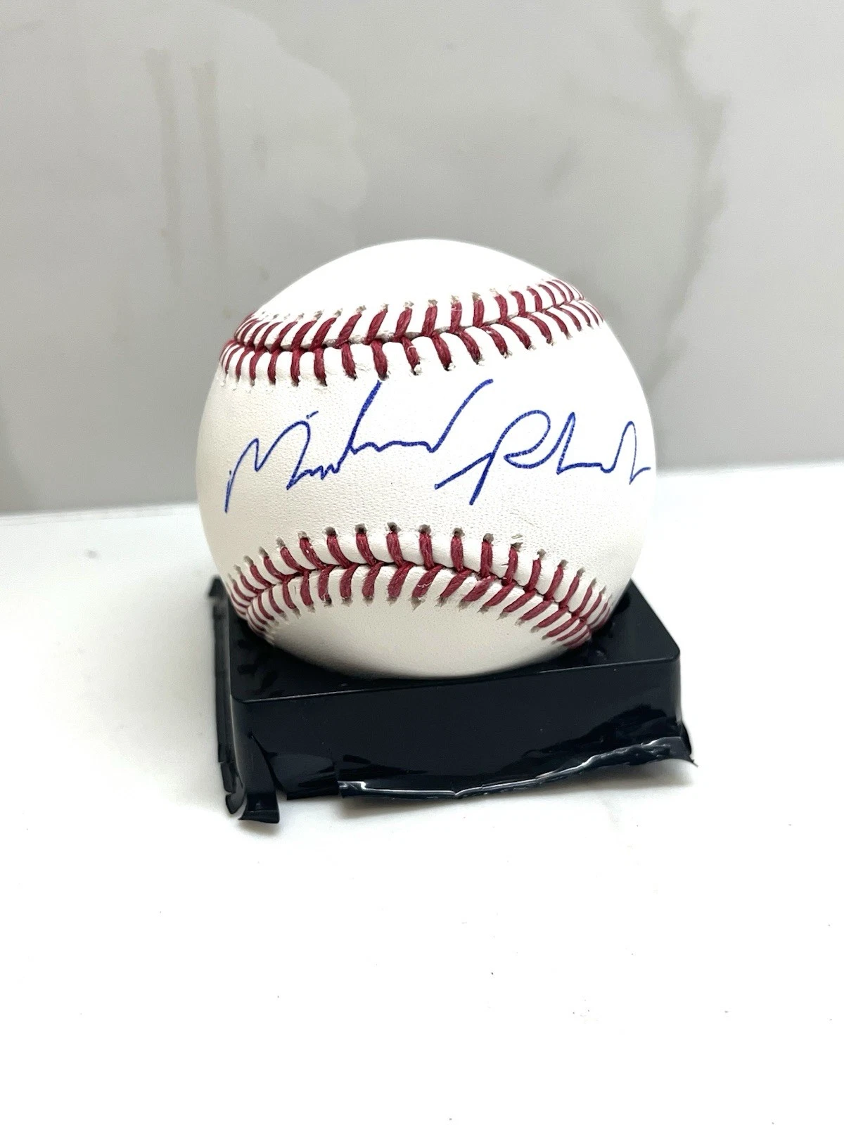 Michael Phelps Signed Official Major League Baseball Olympic Great Gold ...
