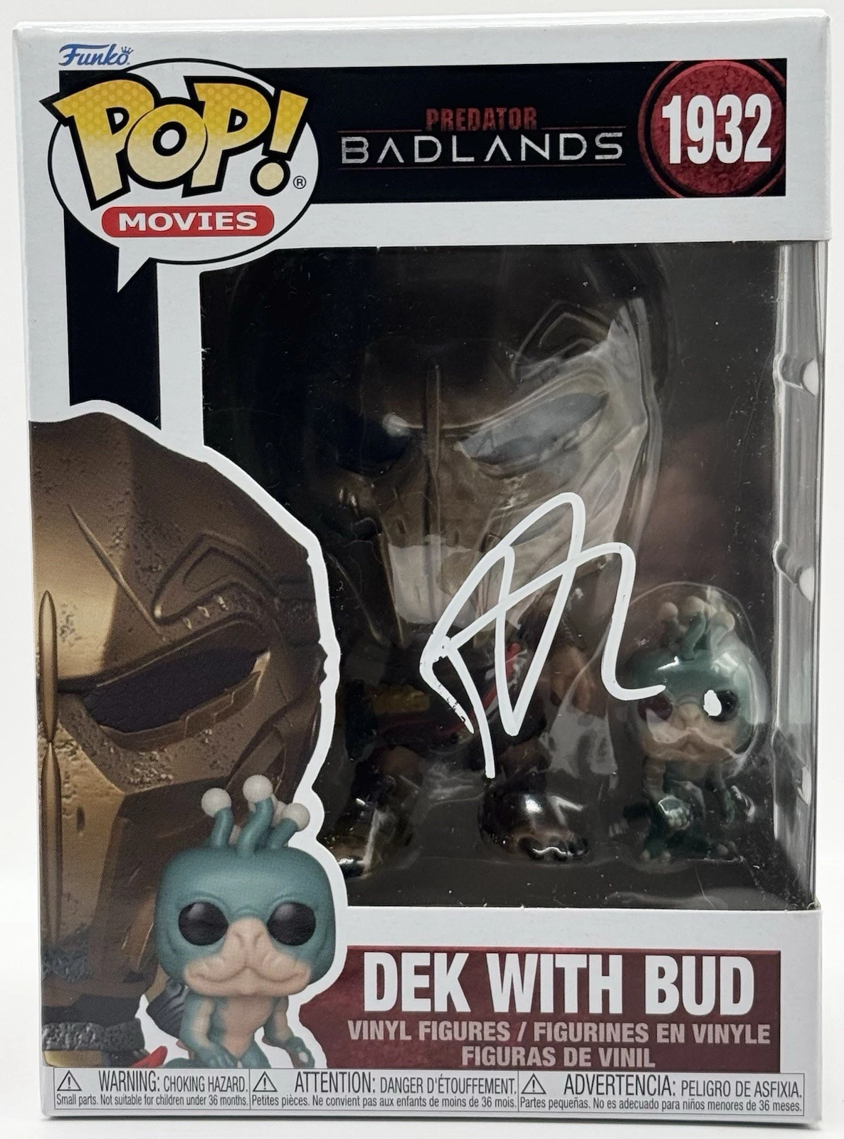 Dimitrius Koloamatangi Signed Dek Funko 1932 Predator Badlands BAS ...