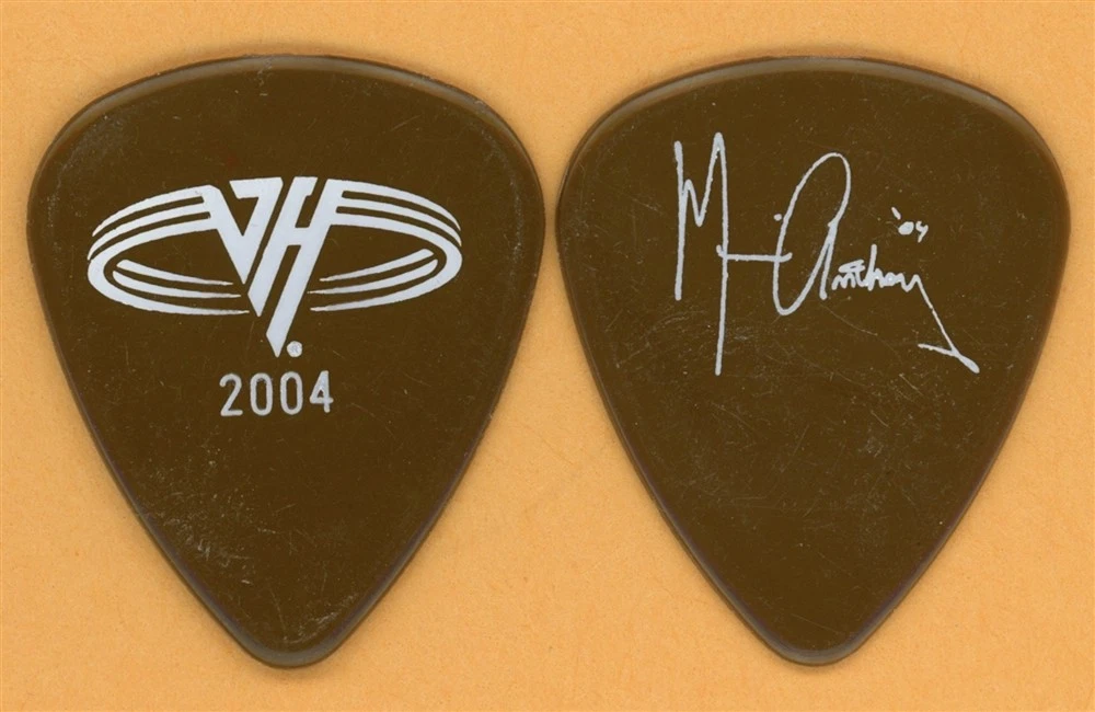 Van Halen Michael Anthony Vintage Guitar Pick - 2004 Reunion Tour ...