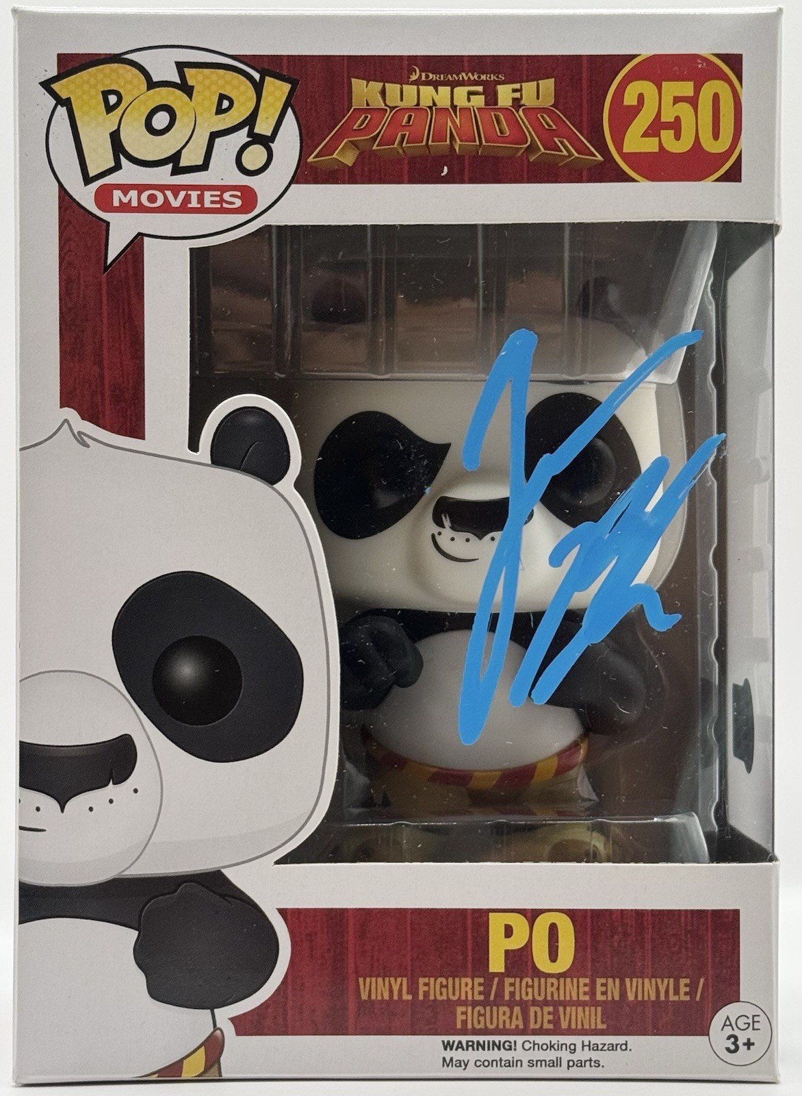 Jack Black Signed Po Kung Fu Panda Funko Pop! #250 Autograph Beckett ...